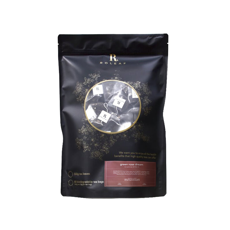 Roleaf Green Rose Dream Teabags (80pcs) – Blue Cottage Coffee